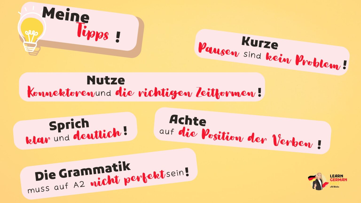 A2-Prüfung Sprechen (TELC): Sich vorstellen - Learn German Fast