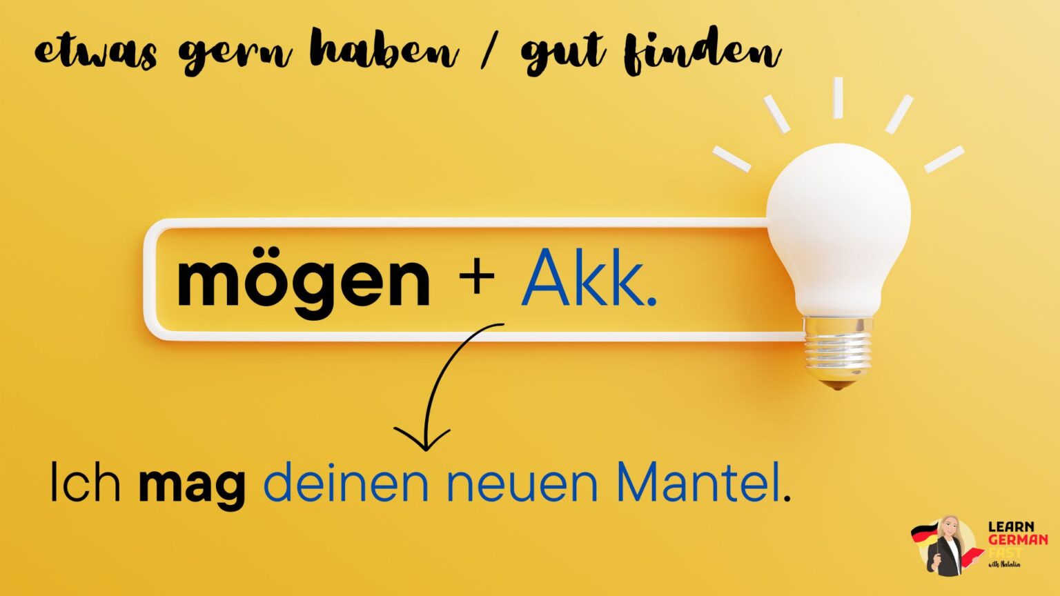 Gefallen mögen möchten – einfach erklärt - Learn German Fast